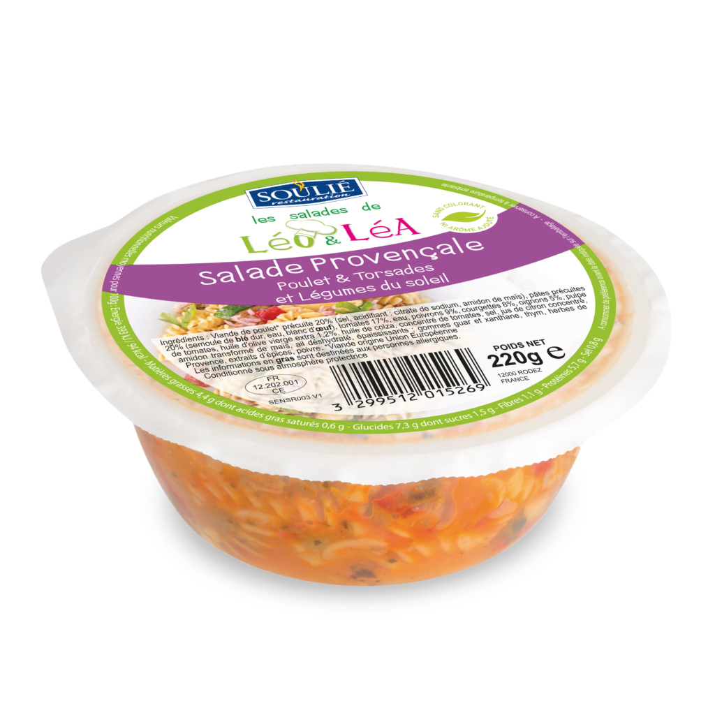 GAMME DE SALADE LEO&LEA - Soulié Restauration